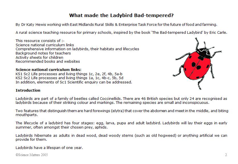 What Made The Ladybird Bad tempered Teaching Resources Countryside what-made-the-ladybird-bad-tempered-teaching-resources-countryside